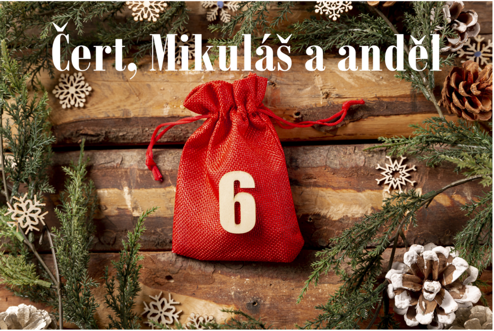 AK Mikuláš, čert a anděl - VERDAEL.CZVERDAEL.CZ